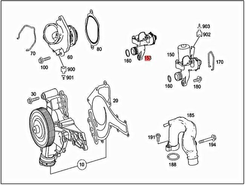 Genuine MERCEDES Connection fitting 2722000054 | eBay