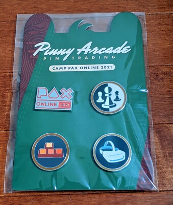 Pinny Arcade Pin Trading Camp PAX Online 2021 Core Pin Set NEW | eBay