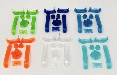 GBA Game Boy Advance Replacement Buttons (Clear) | eBay