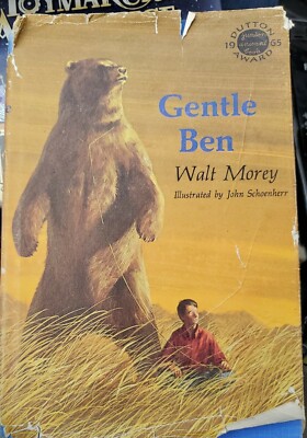GENTLE BEN by Walt Morey.1st Ed 1st print./HCDJ/Chldrens/Literature ...