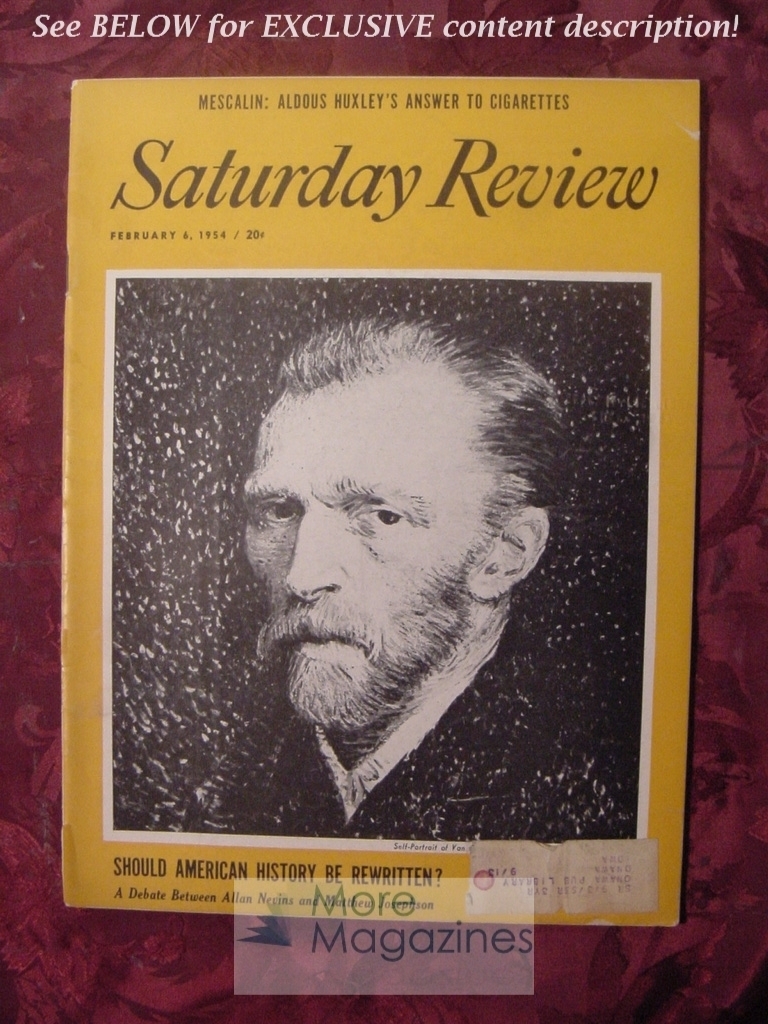 Saturday Review February 6 1954 ALLAN NEVINS MATTHEW JOSEPHSON LORD ...