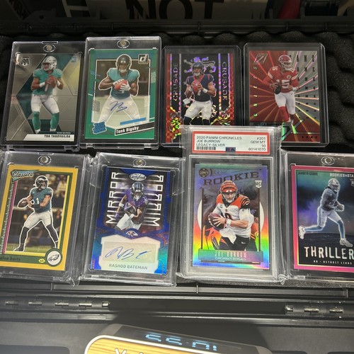 NFL Football Hot Packs-10 Cards Each-5 Rookies-look For 1/1s, Autos ...