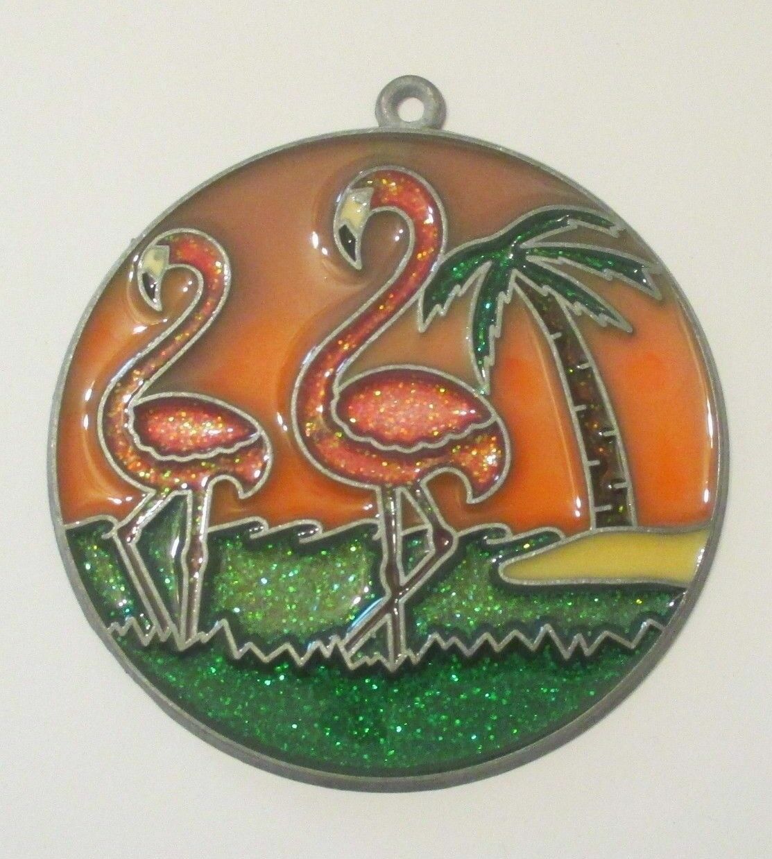 ROUND FLAMINGO SUNCATCHER (BIRD/BIRDS FLAMINGO SUNCATCHERS) | eBay