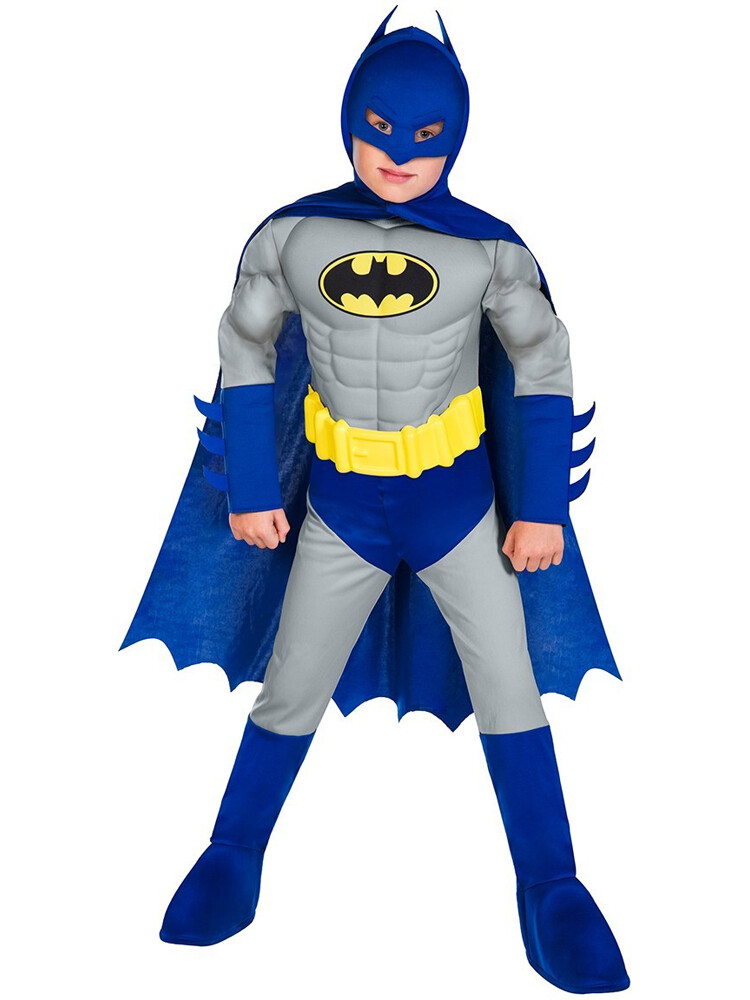 Batman Costume For Kids Blue