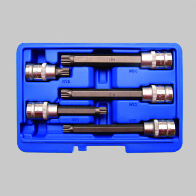 Bit-Einsatz-Satz Innenvielzahn XZN, Antrieb 12,5 mm (1/2"), Vielzahn ...