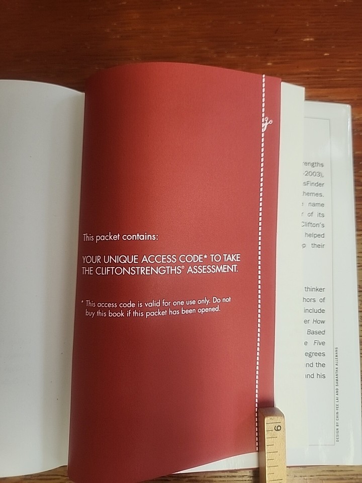 StrengthsFinder 2. 0 by Gallup (2007, Hardcover) with Unused access ...