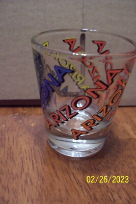 Arizona Souvenir Shot Glass | eBay