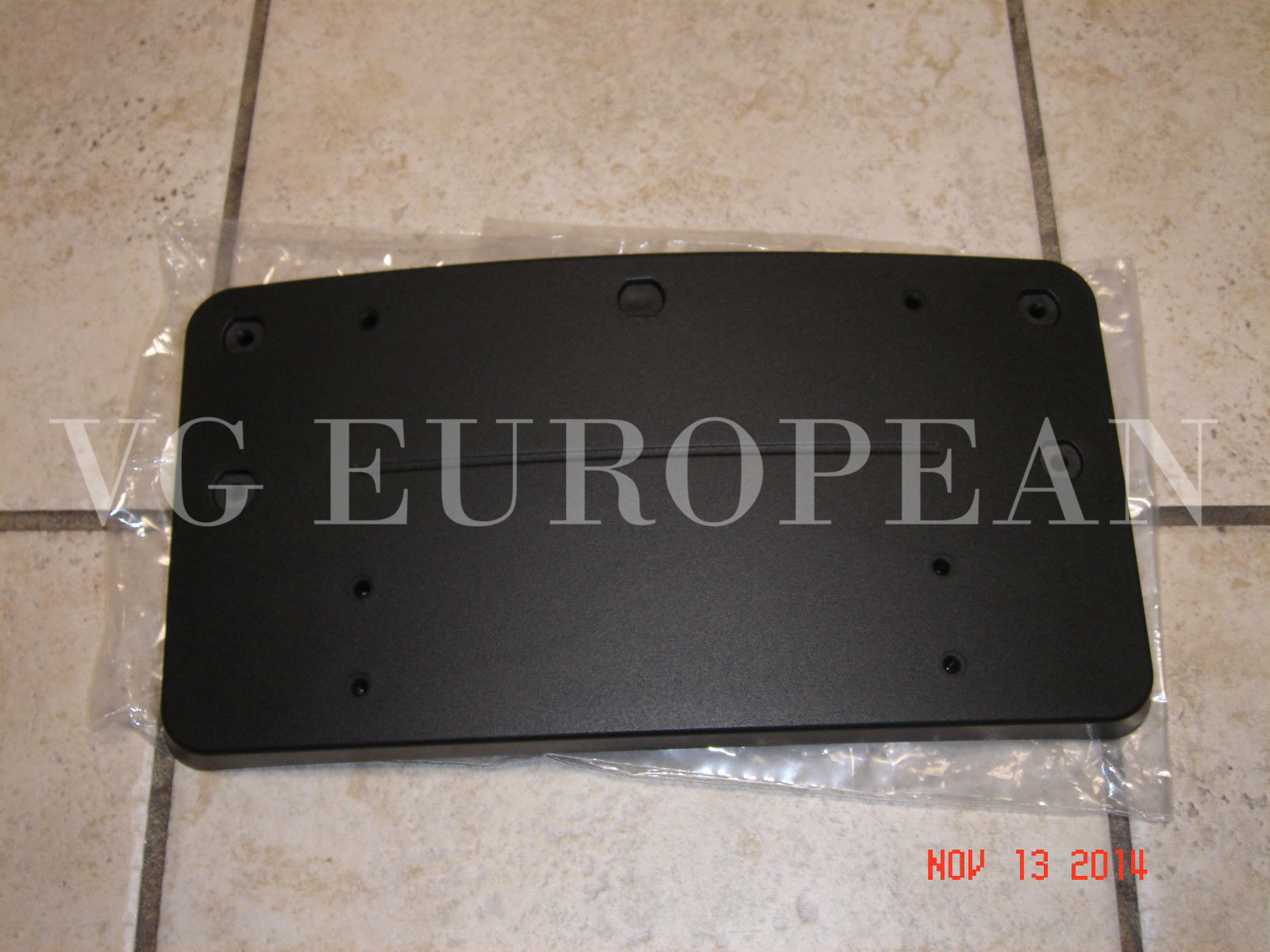 Mercedes-Benz W212 E-Class Genuine Front License Plate Holder E350 E550 ...
