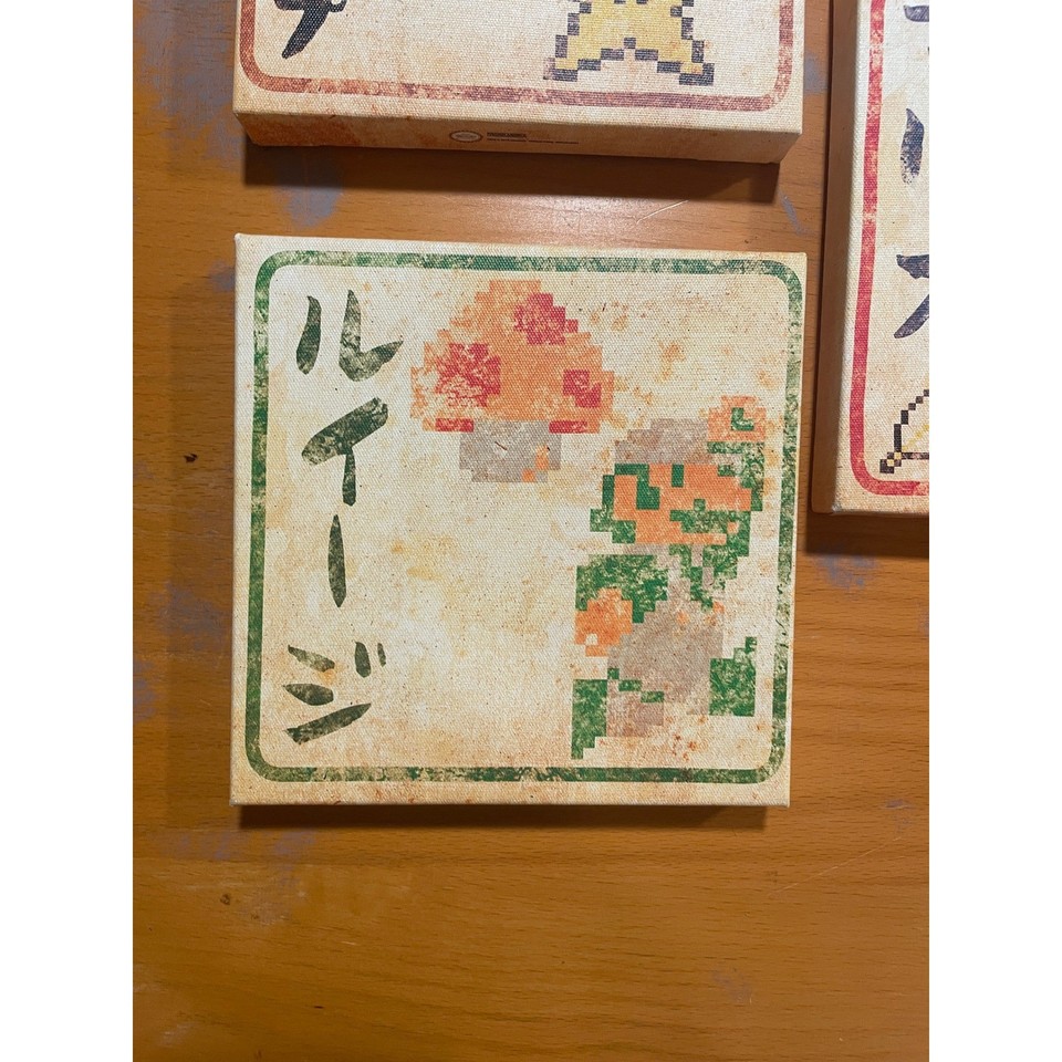 Lot of 3 Nintendo Pyramid America Super Mario Luigi Canvas Art Work ...