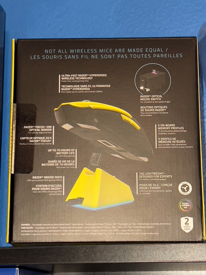 Razer Viper Ultimate Cyberpunk 2077 Edition Wireless Gaming Mouse US ...