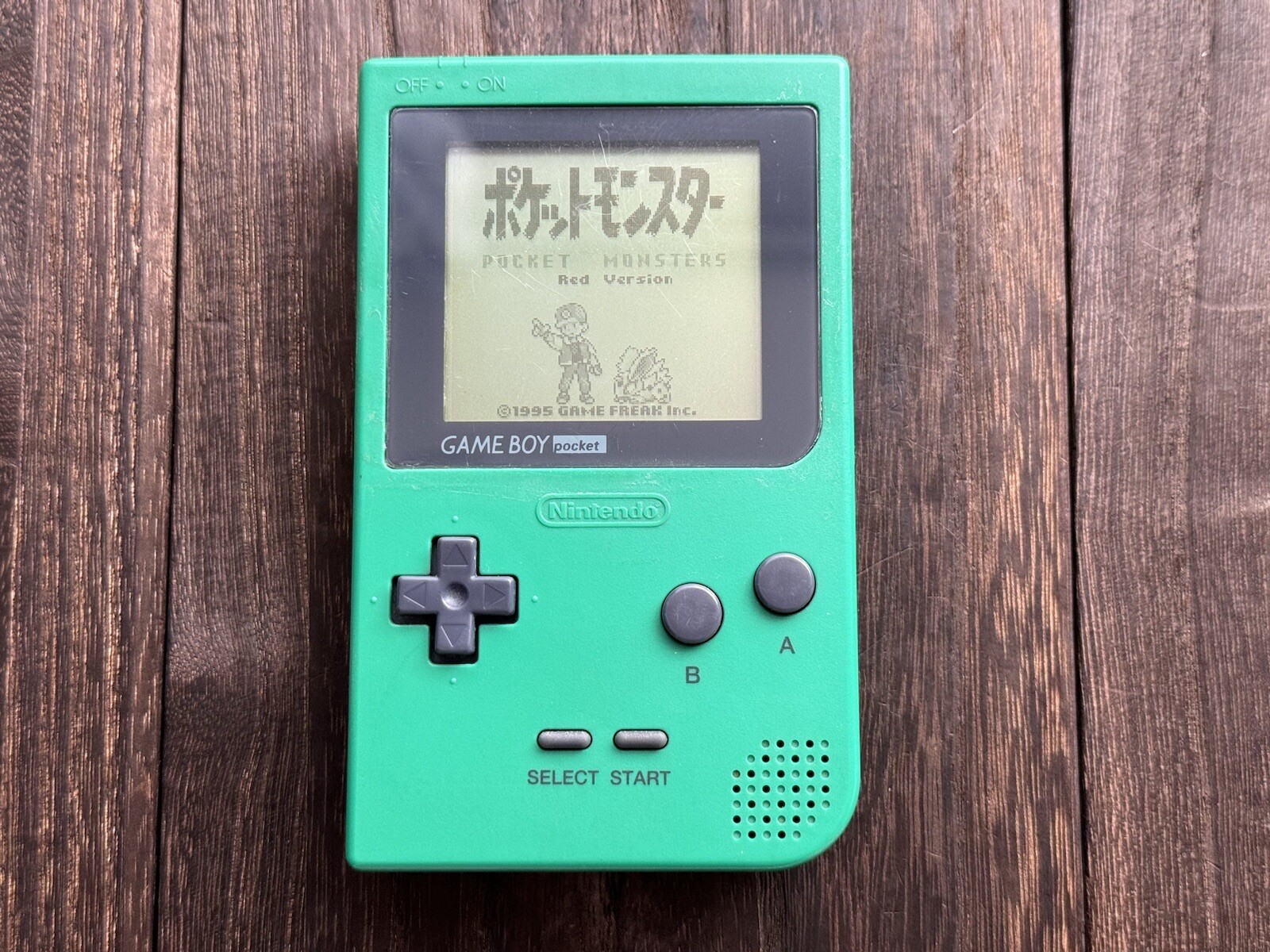 Nintendo Game Boy Pocket Green Handheld System MGB-001 Tested & Working ...