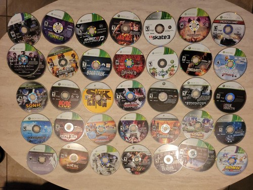 35 Games Bulk Lot Xbox 360 Discs Tested Working. | eBay