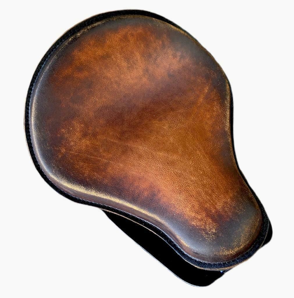 2015-2022 Indian Scout, Bobber Seat 12x13 Brown Dist Leather Spring ...