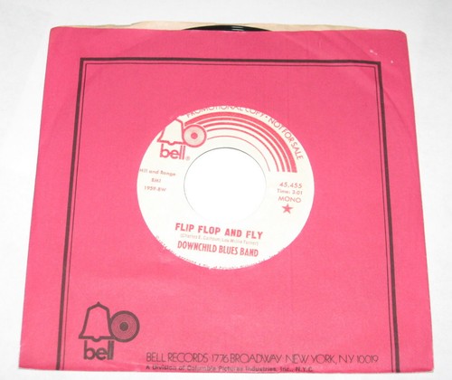 Downchild Blues Band 7" 45 DJ PROMO HEAR BLUES ROCK Flip Flop and Fly ...