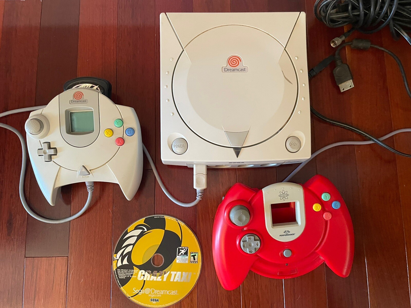 SEGA Dreamcast Console Bundle 2 Controllers 1 Game, 2 Memory Units. | eBay