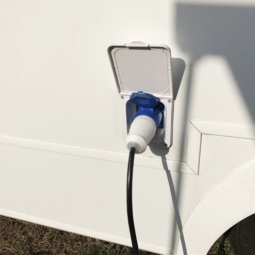 220V-250V 16A External Flush Hook Up Waterproof Plug Socket | eBay ...