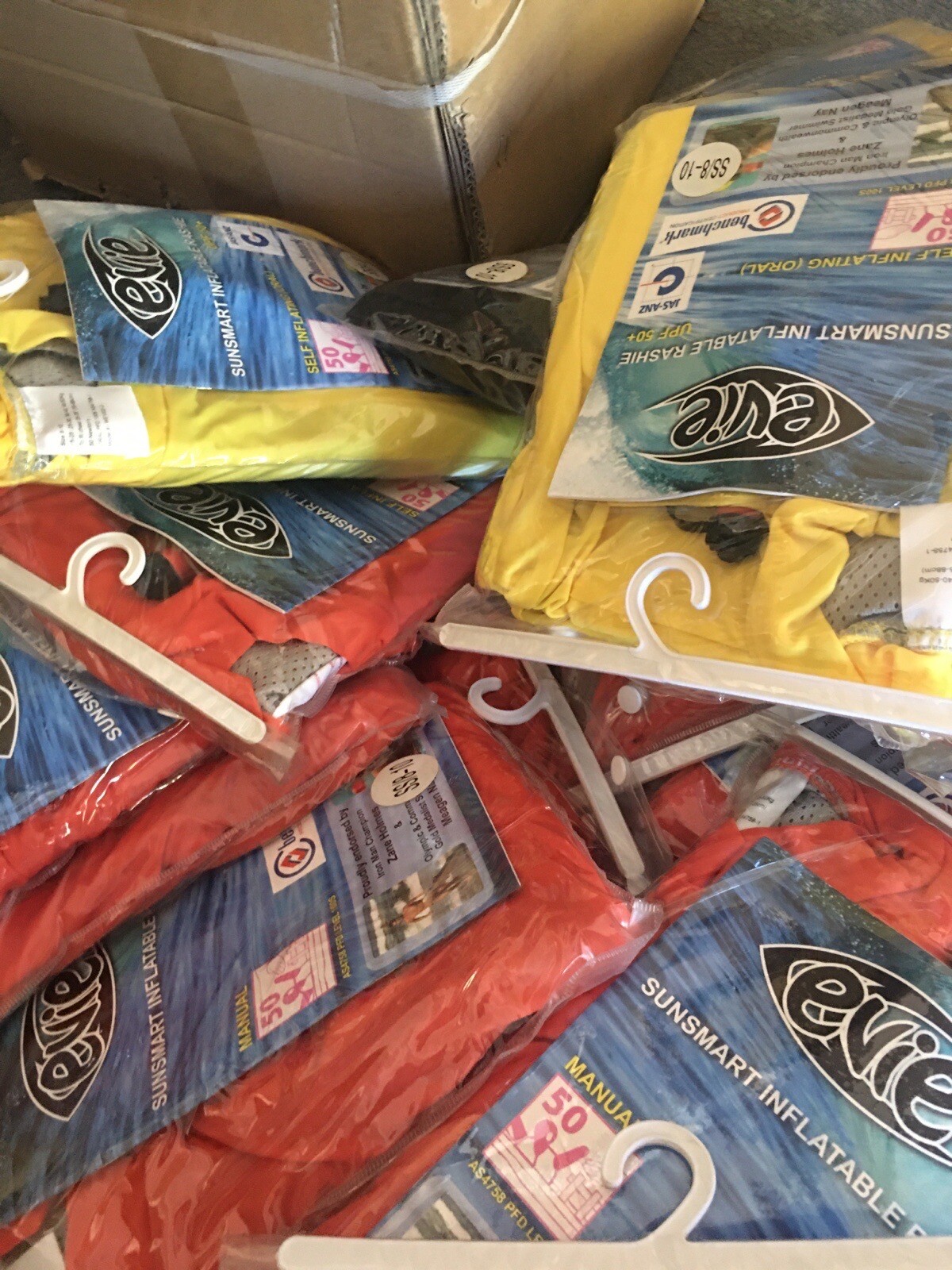 Evie SunSmart inflatable rashie Life Jacket | eBay Australia