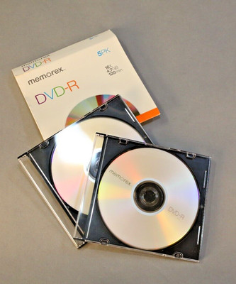 Memorex DVD-R 4.7GB 16X 120min 2 Disk Package | eBay
