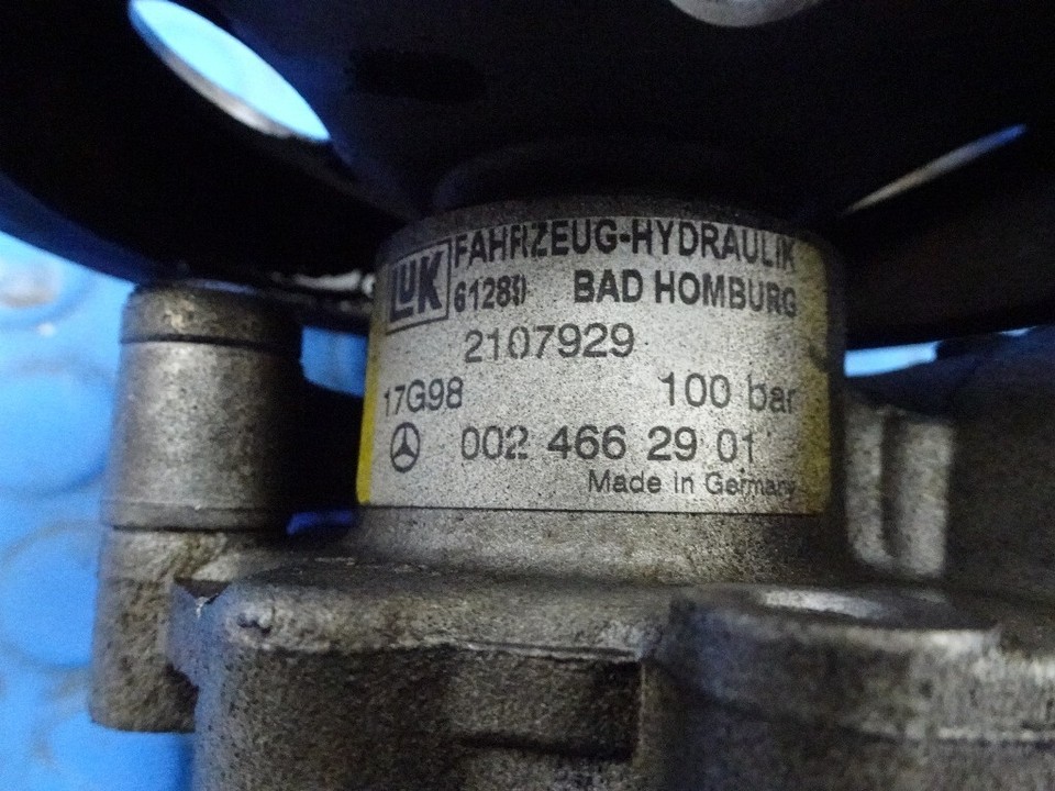 SERVOLENKUNG PUMPE POWER STEERING PUMP Mercedes-Benz SLK (R170) 1998 ...