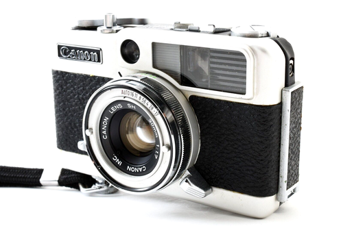 Meter Works! [Near MINT] Canon Demi EE17 Half Frame Film Camera 30mm f ...
