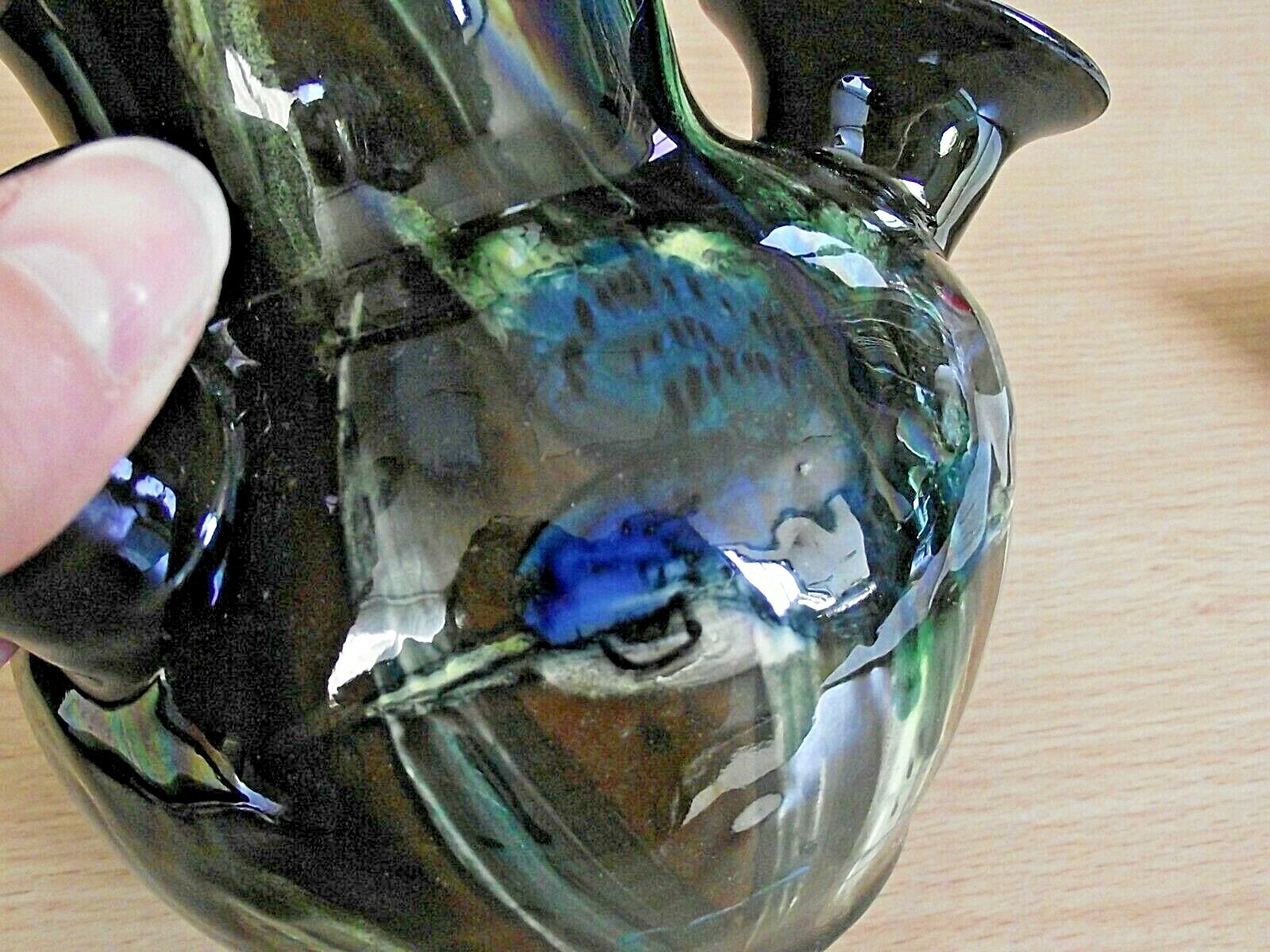 BEAUTIFUL WESUMA POTTERY UDDER VASE | eBay UK