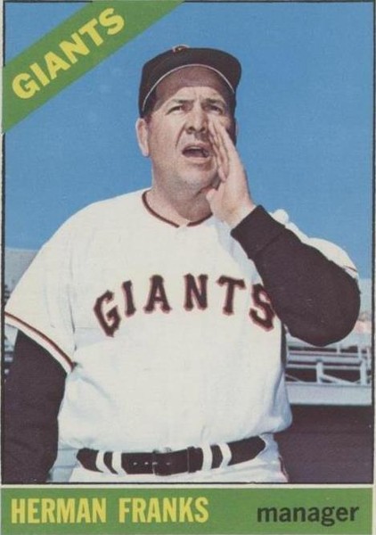 1966 Topps - High # #537 Herman Franks for sale online | eBay