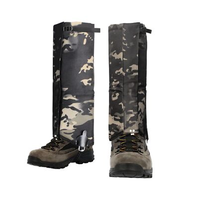 Camouflage Hiking Gaiters,Snake Gaiters for Men, Boot Gators Waterproof ...