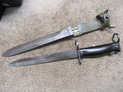 French Mas 49/56 Bayonet & Scabbard 1959 Dated 1ST type Original | eBay