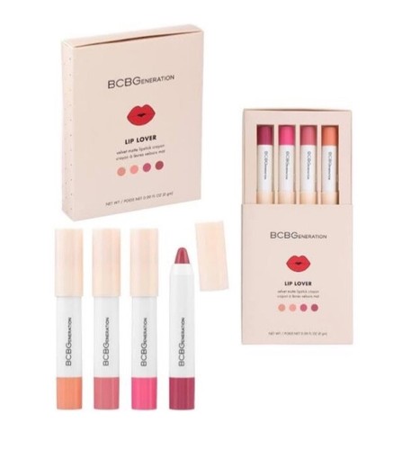 2 SETS OF BCBGeneration LIP LOVER 4 PIECE FULL COVERAGE LIPSTICK ...
