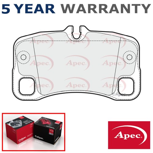 Apec Rear Brake Pads Set Fits Porsche 911 2006-2012 3.6 3.8 4.0 ...