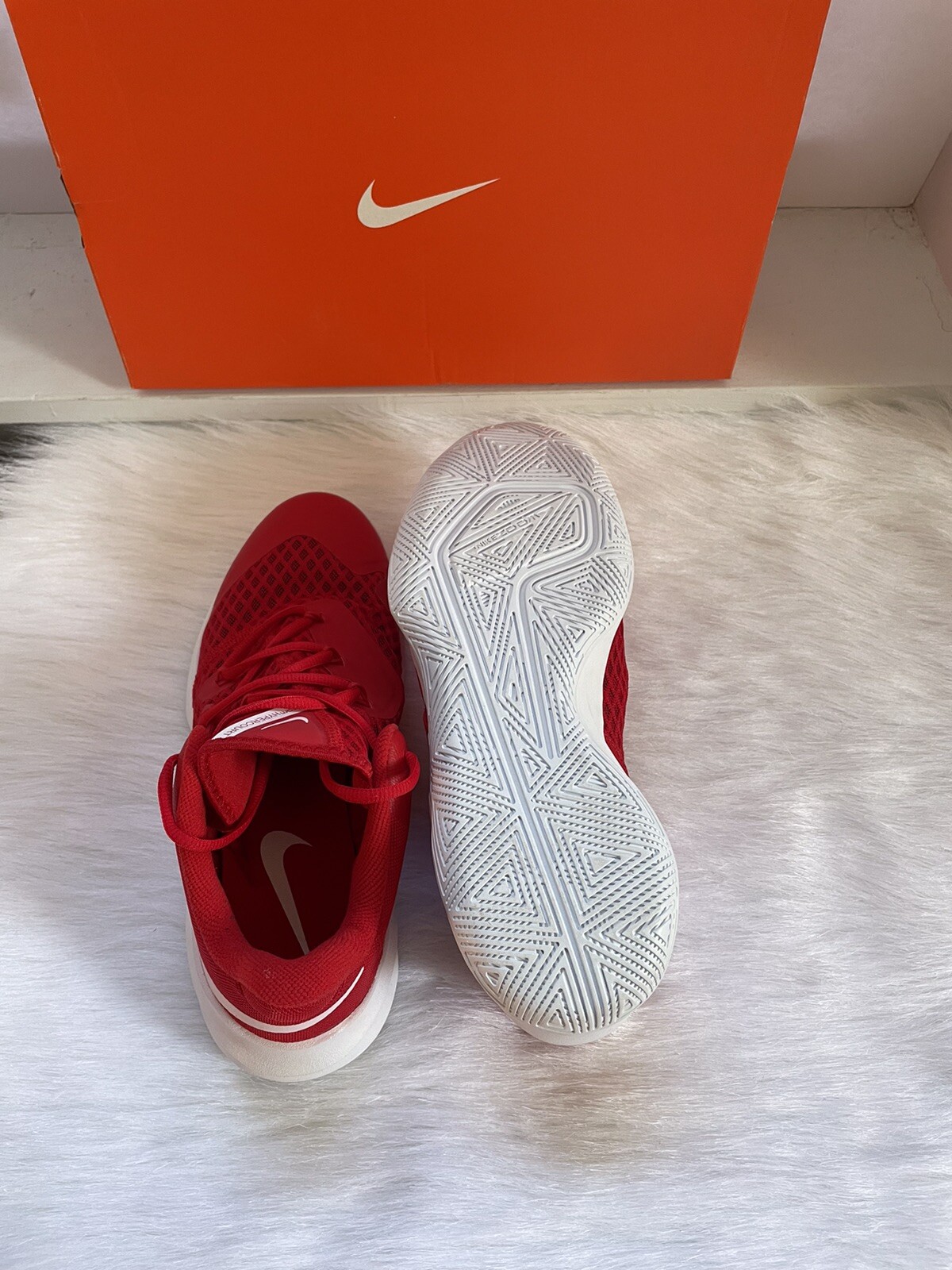 Size 11, Nike Womens Shoes,Zoom HyperCourt Air Volley Red/White, Brand ...