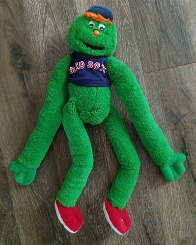 Red Sox Wally the Green Monster Plush Clinger Twins Enterprise inc ...