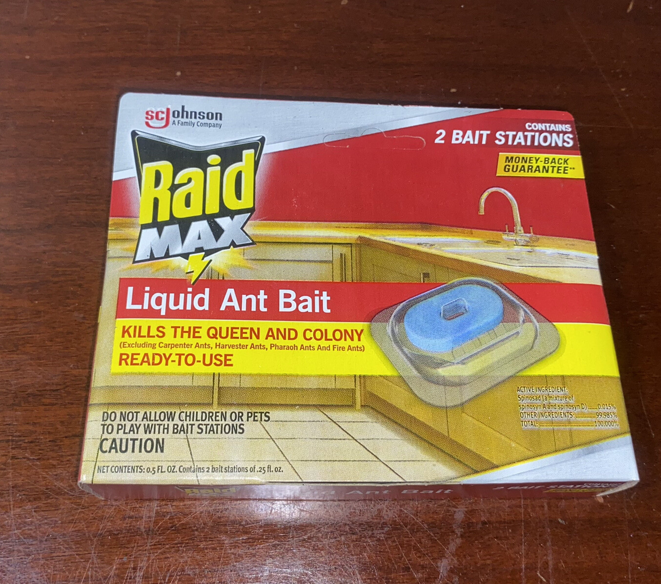 RAID MAX LIQUID ANT BAITS, 3 Boxes = 6 Bait Stations | eBay