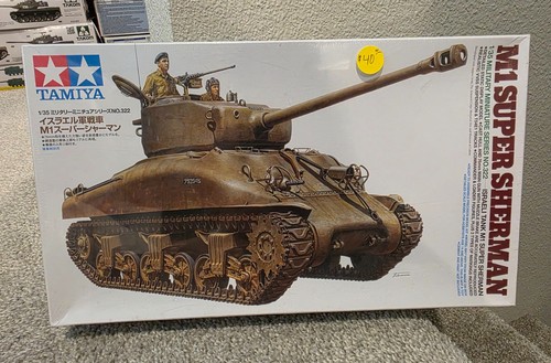 Tamiya 1/35th Scale M1 Super Sherman Plastic Model Tank kit # 35322 | eBay