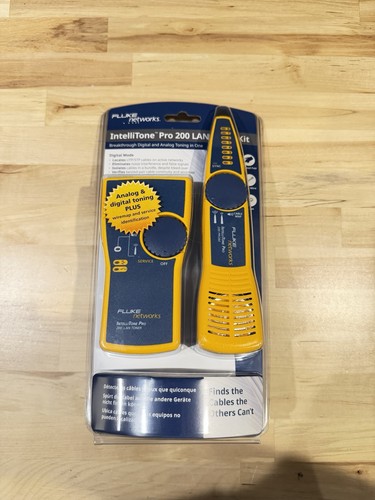 FLUKE NETWORKS INTELLITONE PRO 200 LAN TONER & PROBE KIT MT-8200-60-KIT ...