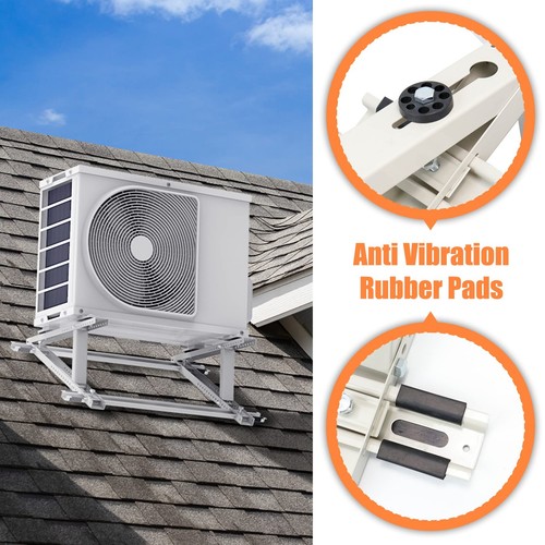 Air Conditioner Rooftop Mount Bracket for Ductless Mini Split Heat Pump ...