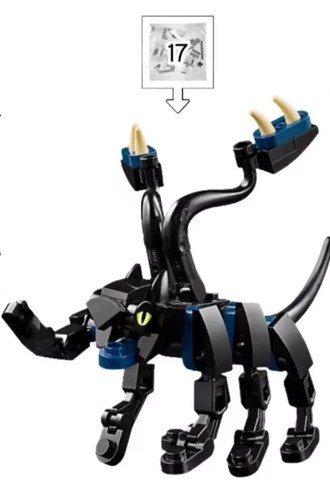 NEW LEGO Dungeons & Dragons: The Displacer Beast Never Assembled 21348 ...