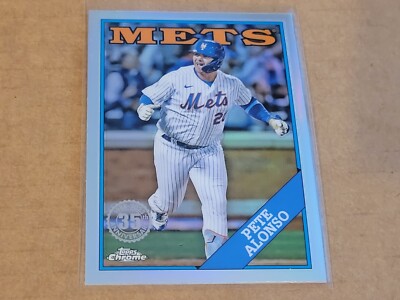 2023 Topps Chrome Pete Alonso 88 Insert New York Mets Nmmt | eBay