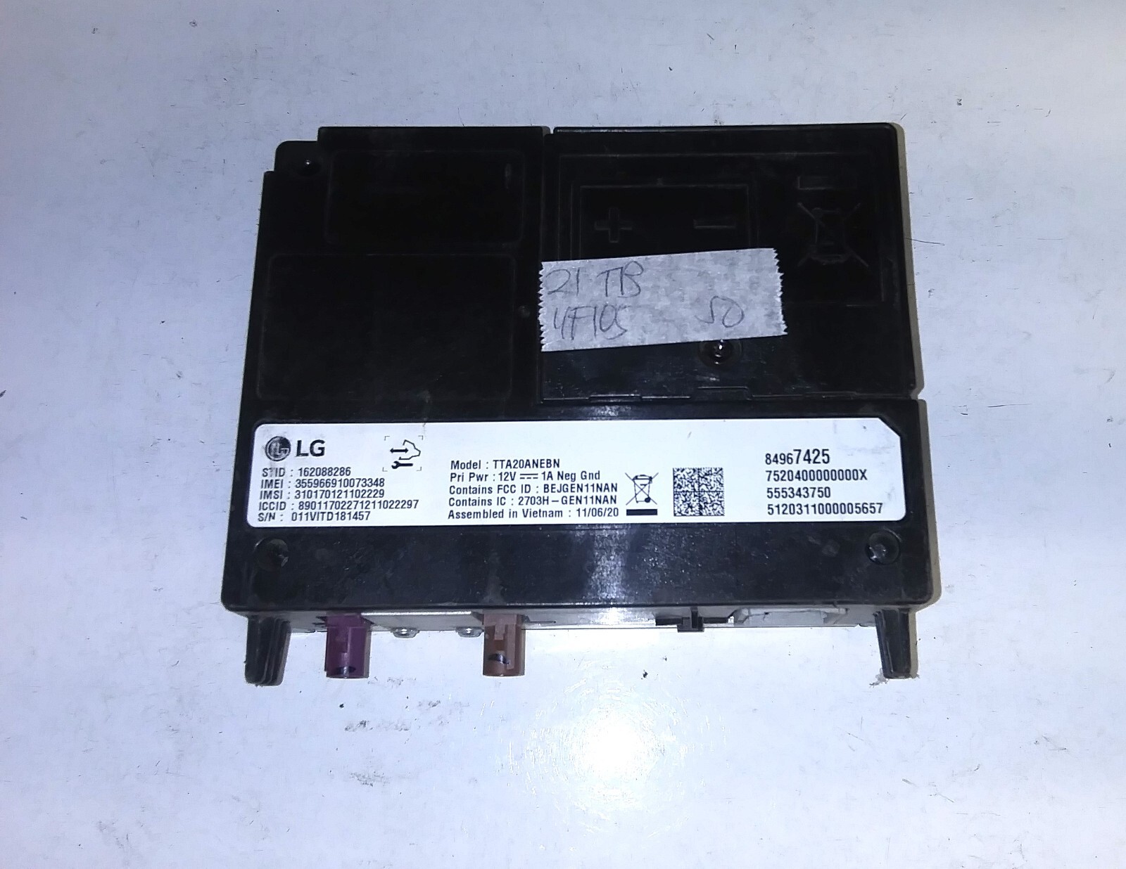 84967425 communication control module 2021 Chevrolet Trailblazer | eBay