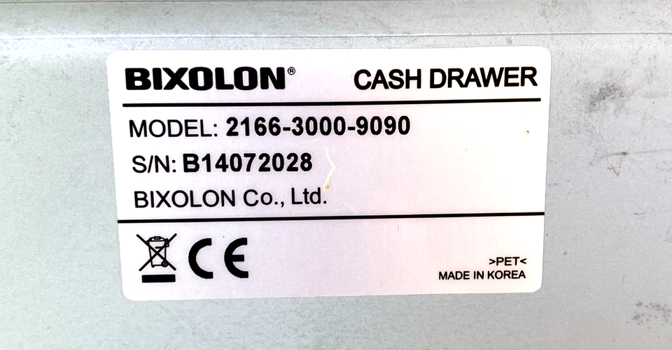 Bixolon /NCR/Radiant Model 2166-3000-9090 Cash Drawer w/ Till and Key ...