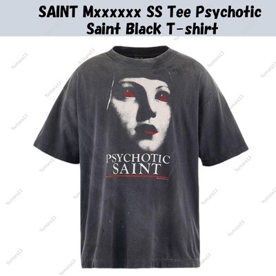 SAINT Mxxxxxx SS Tee Psychotic Saint Black T-shirt | eBay