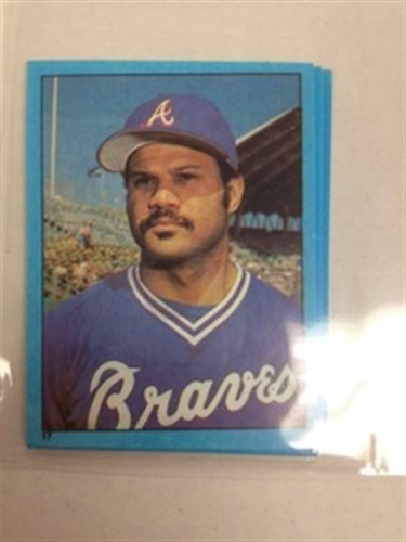 1982 Topps Stickers Atlanta Braves Team Set 8 Cards Dale Murphy NM-MT ...