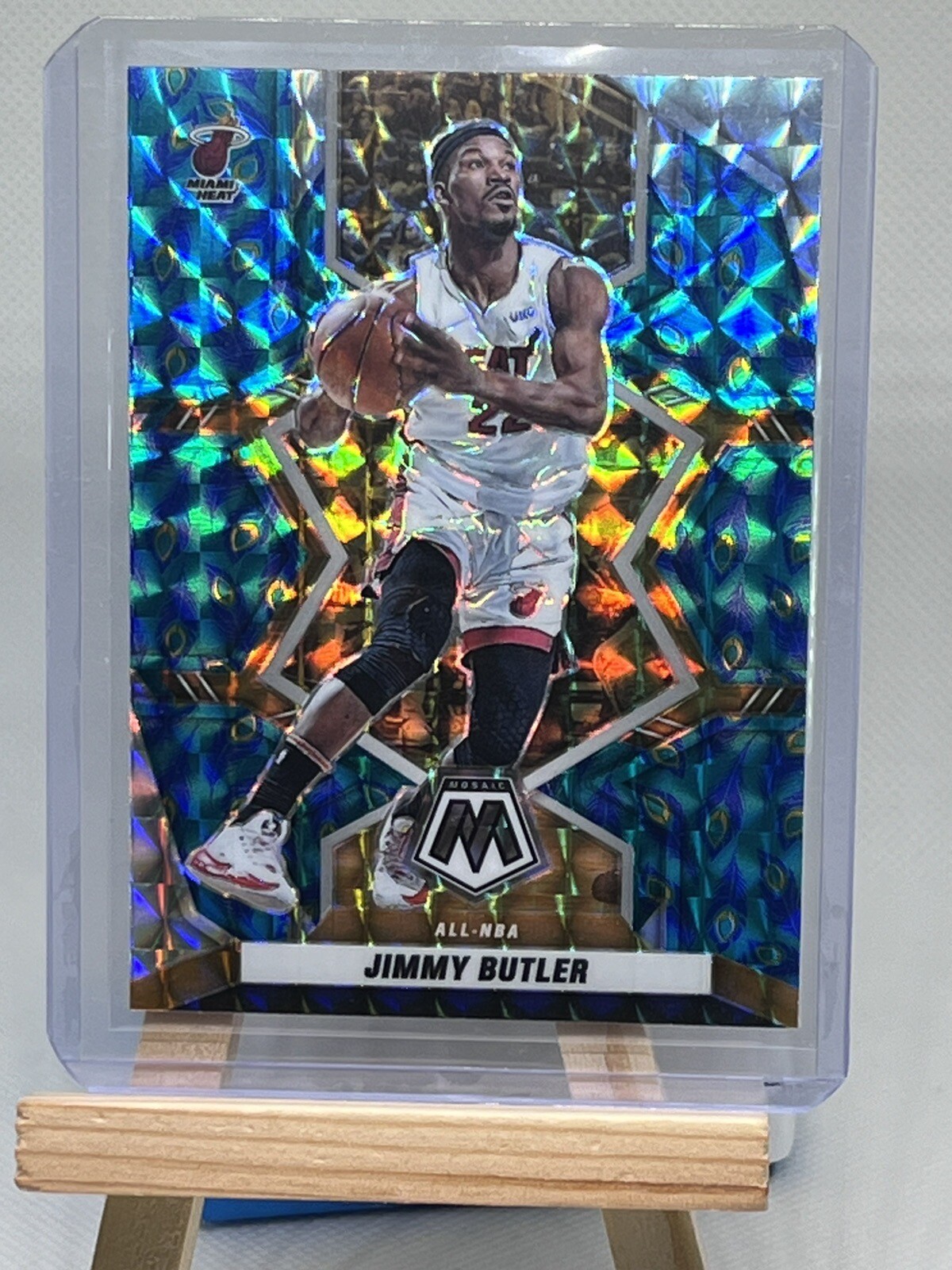 2021-22 Panini Mosaic Jimmy Butler Peacock SSP Case Hit - Heat | eBay