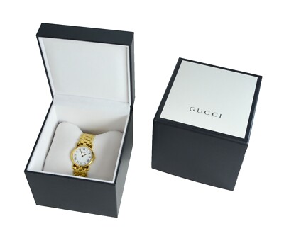 GUCCI 3400M Gold Plated 31mm Men's Watch in MINT CONDITION (Fits 7 ...