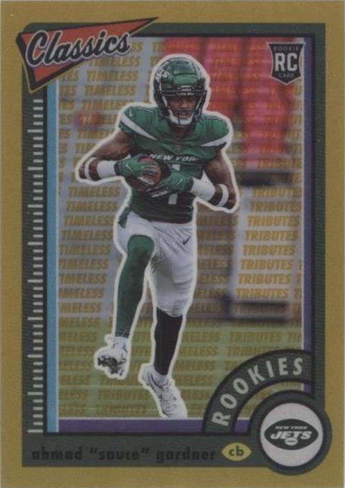 2022 Panini Classics - Rookies Ahmad Gardner #187 Timeless Tributes ...
