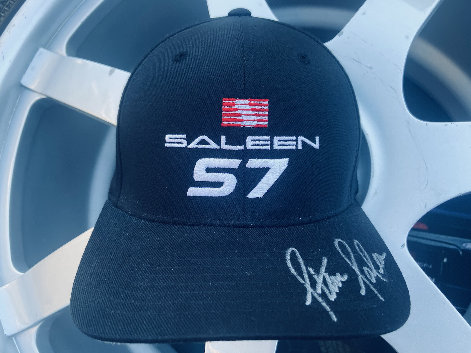 RARE SALEEN S7 OWNERS HAT NOS FRM 02 AUTOGRAPHED BY STEVE S FORD 427 NA ...