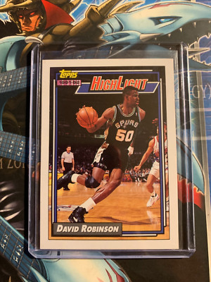 David Robinson #4 1992 Topps - Highlight | eBay