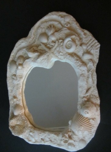 Sea Shell Frame Mirror for Vanity | eBay