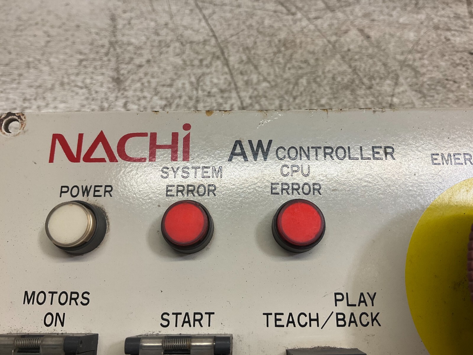 Nachi A22-01 Emergency Stop AW Controller A2201 (TSC) | eBay