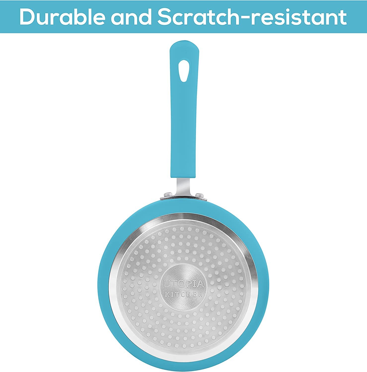 Utopia Kitchen 2 Quart Nonstick Saucepan with Glass Lid | eBay